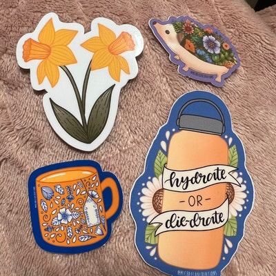 Hydrate or Diedrate Sticker Stickers for Hydroflask Laptop - Etsy