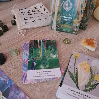 Earth Alchemy Oracle Deck This Oracle Card Deck Has 45 Cards and ...