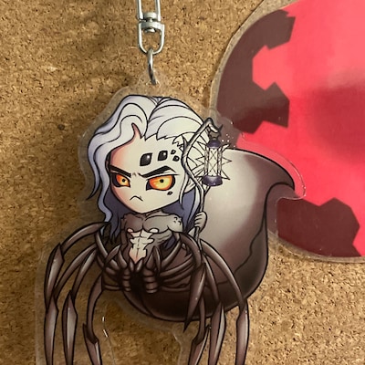 Chibi Kar'niss the Drider Sticker glitter Effect Baldur's Gate 3 - Etsy