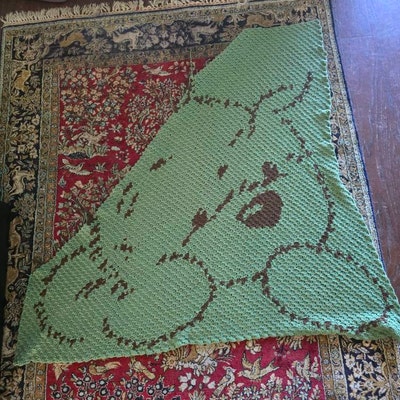 Lovely Bear Graph for Crochet c2c, Mini C2c, Sc, Hdc, Dc, Tss, Cross ...