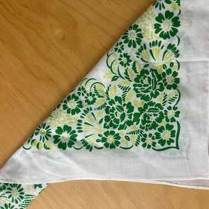 Fall Colors Floral 100% Cotton Bandanas Botanical Head Wraps Scarf ...