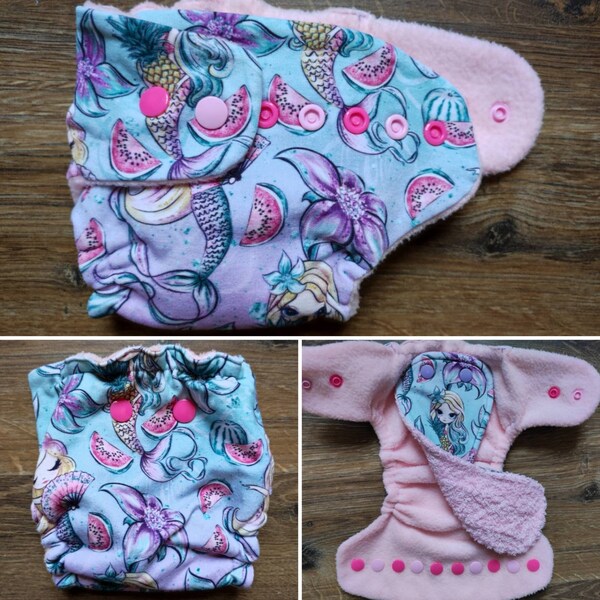 Cloth Diaper Pattern and Tutorial - OS Hybrid Fitted Style - Instant ...