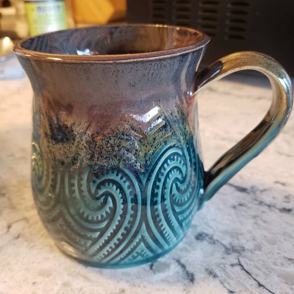 Hidden Insult Coffee Mug Pottery Handmade, Ceramic Mug / you Prick ...