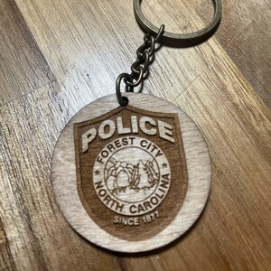 Custom Keychain With Business Logo Engraved Keyring With - Etsy