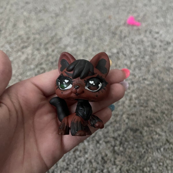 Littlest Pet Shop Comic Con Cat Keychains - Etsy
