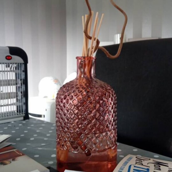 Blue Glass Lamp Base RECYCLED GLASS 16 Flex Colours Dark Blue Petrol ...