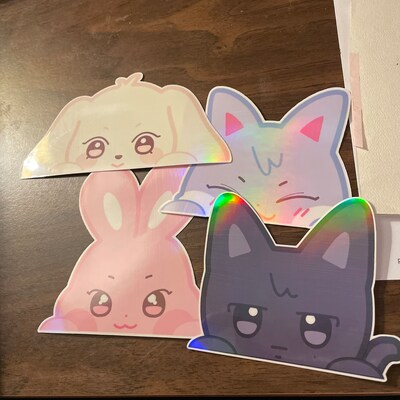 Ateez Aniteez Peeker Car Decals Ateez Stickers Aniteez Decal Ateez Car ...