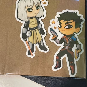 Samurai With Blue Eyes Sticker - Etsy