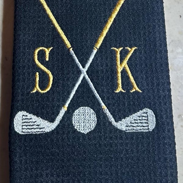 Golf Embroidery Design, 2 Designs Golf Club Embroidery Design, Golf ...
