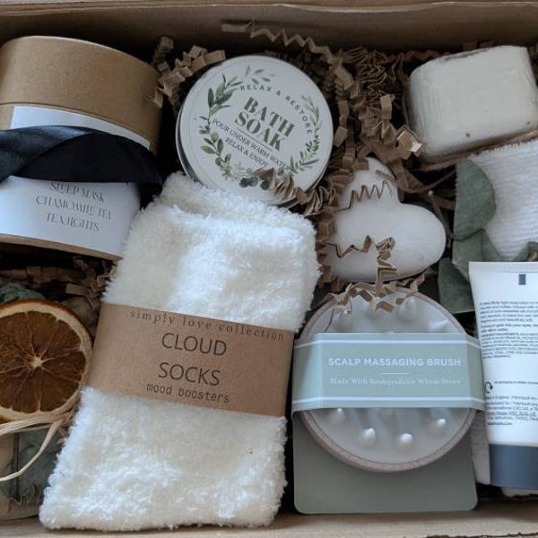 Bride-to-be Spa Gift Set - Sage Green Luxury Goodies for Relaxation ...
