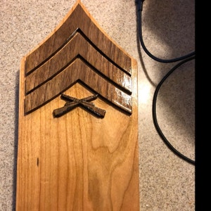 Rifle Plaque M4 With Personalized Plate Military Plaques - Etsy