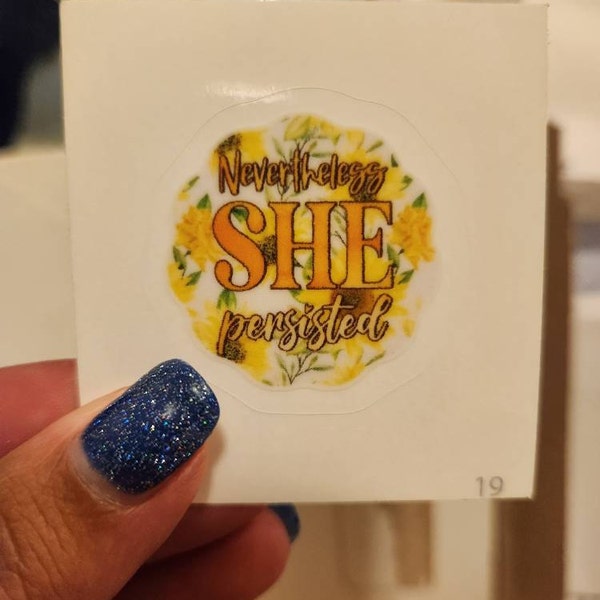 Think Positive Sticker Bright Colors Fun Stickers Must Have Stickers ...