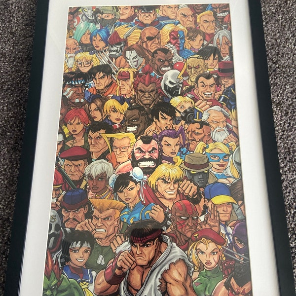 Fantastic Four Rogues Gallery - 11x17 Fine Art Print - Etsy