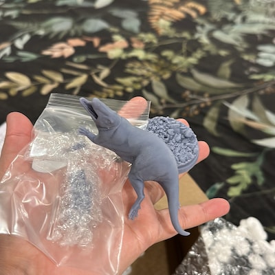 Mesozoic Diorama: Miniatures of Carcharodontosaurus and Spinosaurus in ...