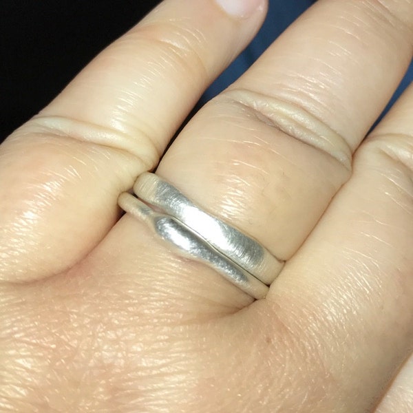 Rain Ring in Sterling Silver - Etsy