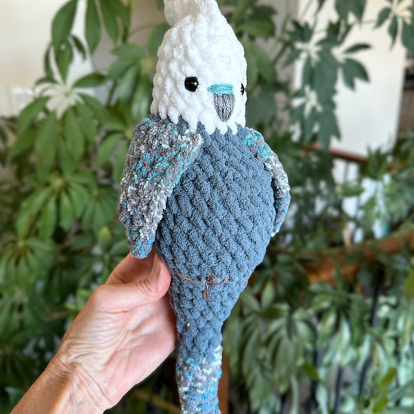 Petunia the Parakeet Pattern, Crochet Bird Pattern Only | NO SEW - Etsy