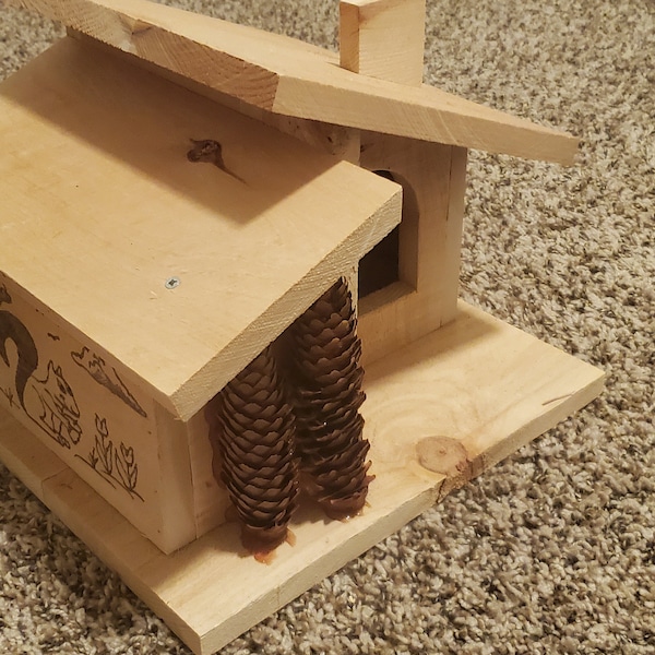 Squirrel House/nesting Box - Etsy