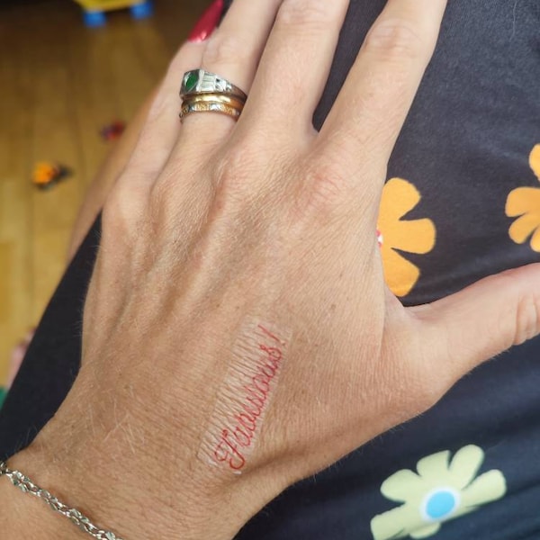 Custom Temporary Tattoos Favours Bachelorette Party Temporary Tattoo ...