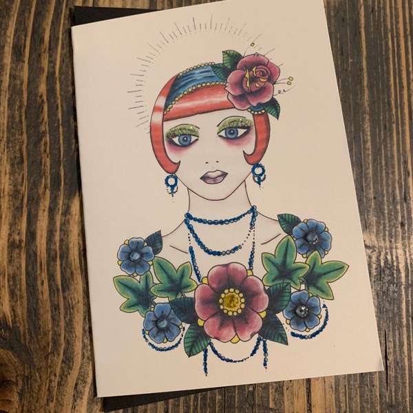 80s Rocket Lolly Tattoo Glitter Sticker - Etsy