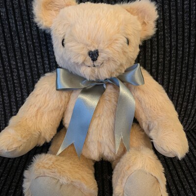 Personalised Memory Bear Handmade Jointed Traditional Style - Etsy UK