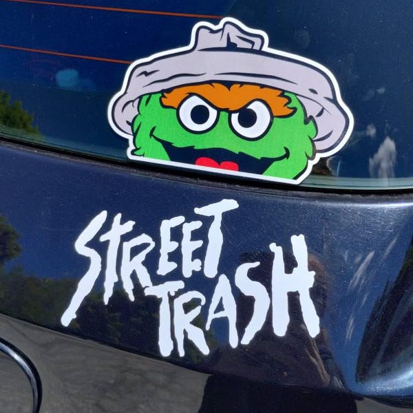 Garbage Pail Logo Vinyl Decal - Etsy