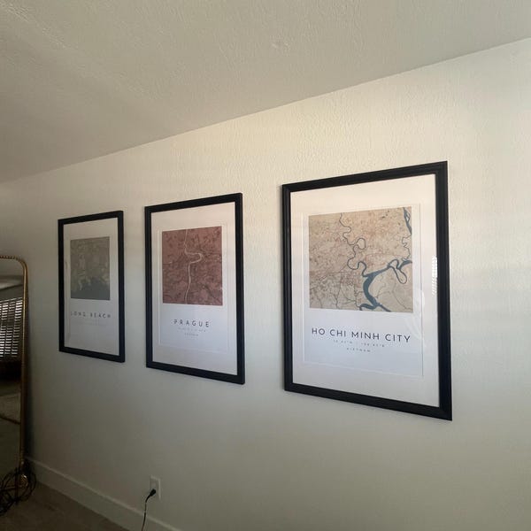 Personalized Map Art, Multiple Sizes, Map Prints, Custom Map Art, Your ...