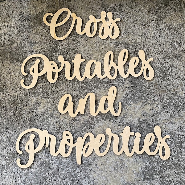 Wooden Words Custom DIY Wood Letters Large Wall Decor Paintable DIY ...