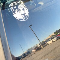 Prison Mike Vinyl Sticker, the Office Decal, Michael Scott Sticker, the ...
