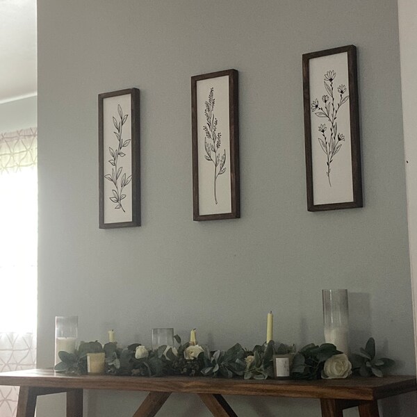 Ainsley Pattern Wood Sign Tile Pattern Sign Moroccan Wall Decor Tile ...