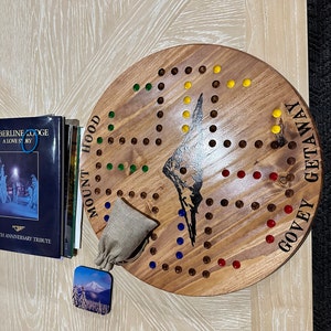 Family Game Night Wahoo Game Board 8 Player Wahoo Octagon - Etsy