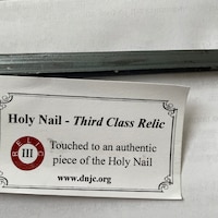 Divine Mercy Relic Medal Pack Third Class Relic Holy Card & Medal ...