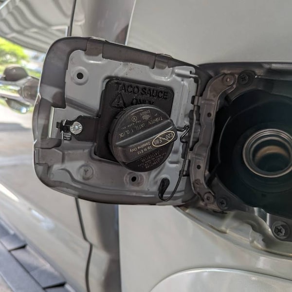 TOYOTA TACOMA Threaded Gas Cap Holder - 3rd Gen - 2016-2023 - Etsy