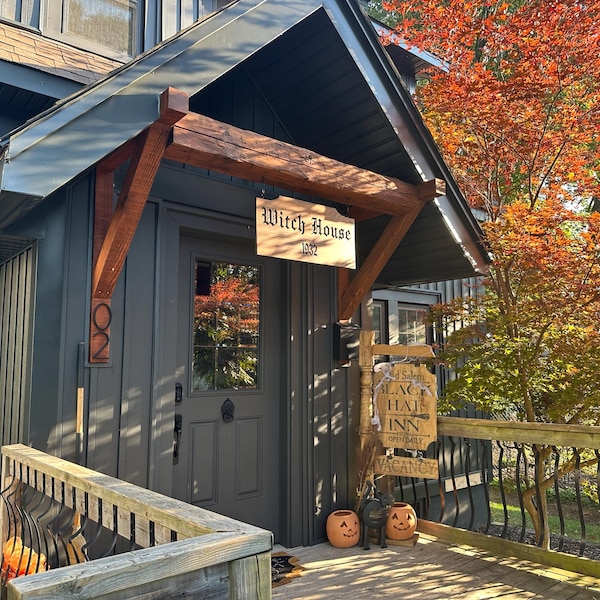 Custom Rustic Cottage Sign | Custom Engraved Lakehouse Sign | Outdoor ...