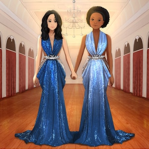 Cozy Custom Digital Portrait Drawing Cute Personalized Commission Anime ...