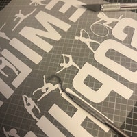 Gymnastics Font SVG | ABC Gymnast Png | Gymnastics Alphabet | Gymnast ...