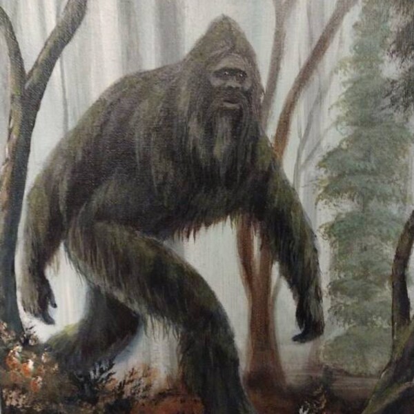 Sasquatch 18 Inch Tree Knocker - Handcrafted Bigfoot Gift - Etsy