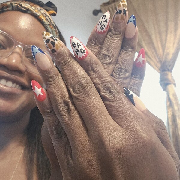 Cowboy Carter Inspired Nails With Western Details / Ships With 1 Nail ...