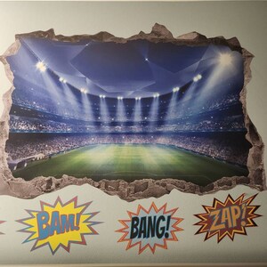 Motocross Smashed Wall Decal Art Motorcycle Extreme Sports - Etsy