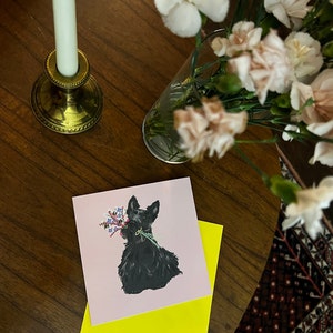 Lottie Simpson 'happy Birthday Mum' Floral Mini Card - Etsy