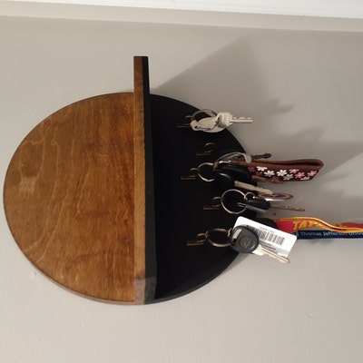 Key Hooks & Shelf Key Holder Key Organizer Entryway Shelf - Etsy