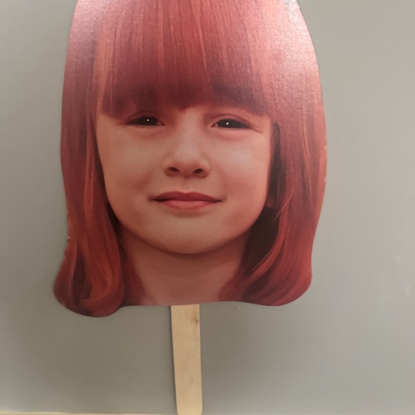 Custom Face on a Stick - Bachelorette Party Decor, Personalized Big ...
