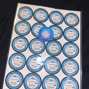 Uber Eats Delivery Stickers for Gig Workers. Custom Personalized Uber ...