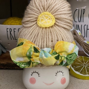 Marshmallow Mug Hats Lemons Hats - Etsy