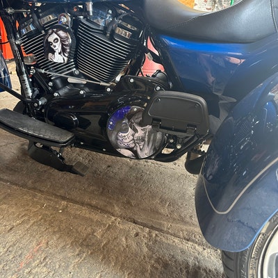 Victory Motorcycles Custom Derby Cover Viking Valknut - Etsy