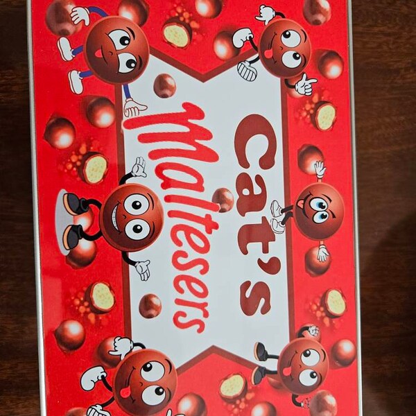 Personalised Quality Street Metal Tin Filled With Assorted Quality ...