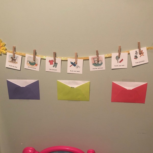 Daily Rhythm Cards & Weather Wheel Bundle - Etsy