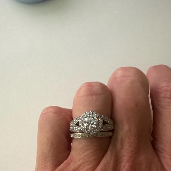 Seven Stone Ring, Marquise Cut Moissanite Engagement Ring, Eternity ...