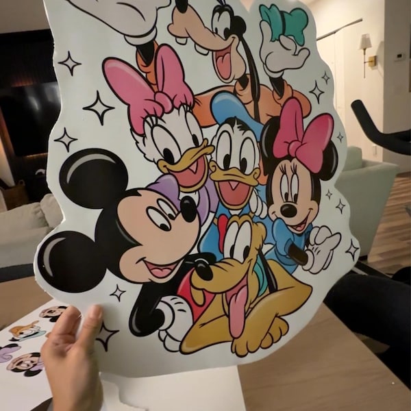 Vintage Mouse and Friends PNG, Mickey and Friends Digital Download ...