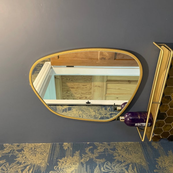 Gold Framed Asymmetrical Mirror - New Elegant Piece for Your Home Decor ...