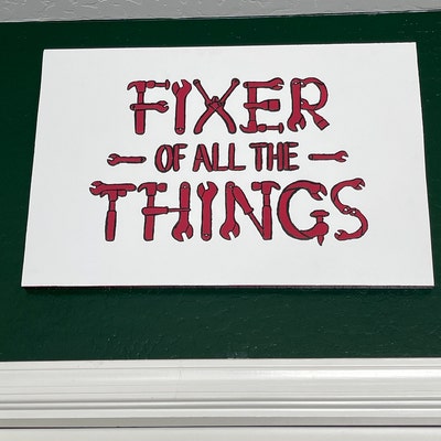 Fixer of All Things With Tools Stencil by Studior12 Dad, Grandpa, Mr ...